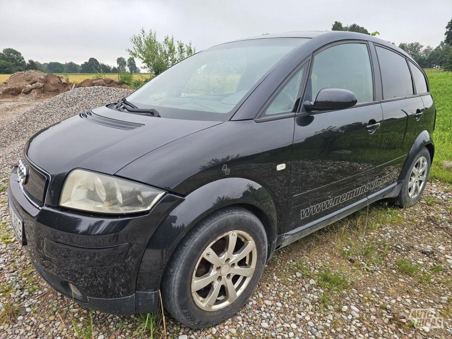 Audi A2 2004 in Sakiai, with an engine capacity of 1.30 L and mileage of 270 thousand km for 455 €, photo 1 on AUTOMOTO.COM.LV