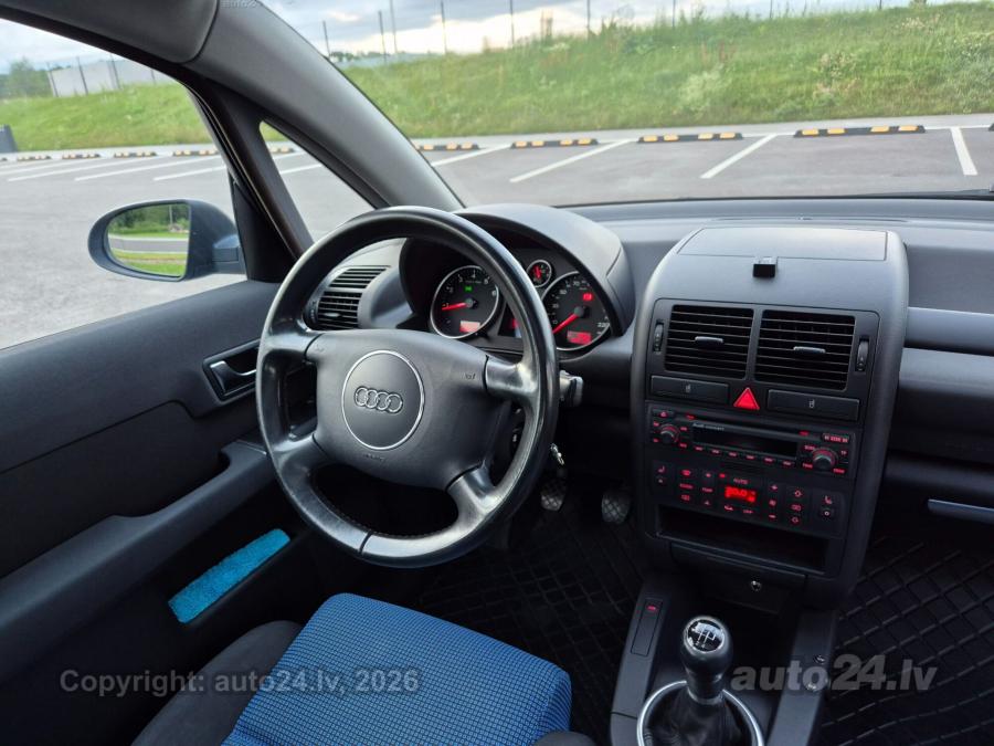 Audi A2 2004 in Tallinn, with an engine capacity of 1.60 L and mileage of 226 thousand km for 5500 €, photo 14 on AUTOMOTO.COM.LV