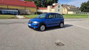 Audi A2 2004 Tartu, ar dzinēja tilpumu 1.60 L un nobraukumu 264 tūkst. km par 4900 €, foto  vietnē AUTOMOTO.COM.LV