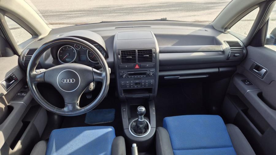 Audi A2 2004 in Tartu, with an engine capacity of 1.60 L and mileage of 264 thousand km for 4900 €, photo 10 on AUTOMOTO.COM.LV