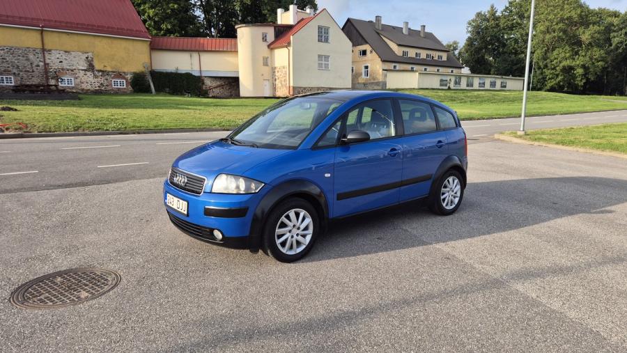 Audi A2 2004 in Tartu, with an engine capacity of 1.60 L and mileage of 264 thousand km for 4900 €, photo 12 on AUTOMOTO.COM.LV