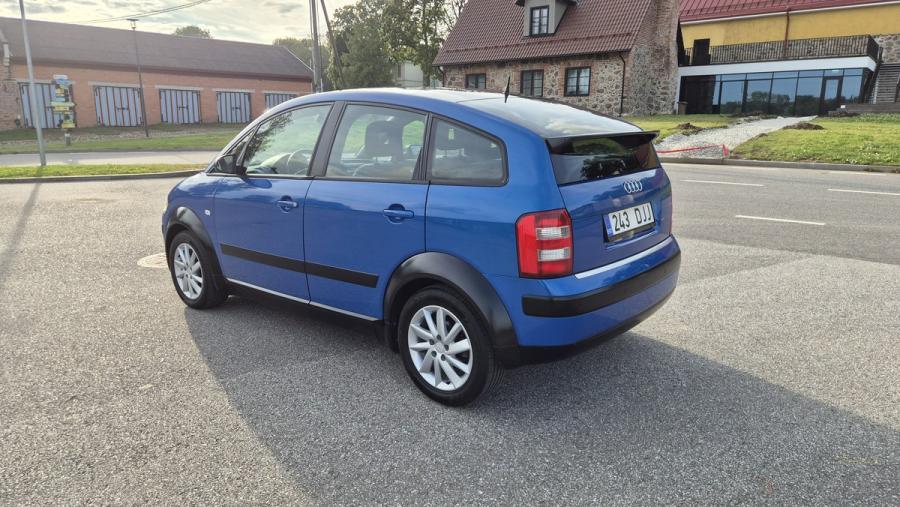 Audi A2 2004 in Tartu, with an engine capacity of 1.60 L and mileage of 264 thousand km for 4900 €, photo 14 on AUTOMOTO.COM.LV