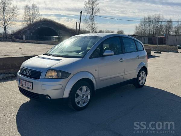 Audi A2 2005 Rīga, ar dzinēja tilpumu 1.40 L un nobraukumu 0 tūkst. km par 2899 €, foto 1 vietnē AUTOMOTO.COM.LV