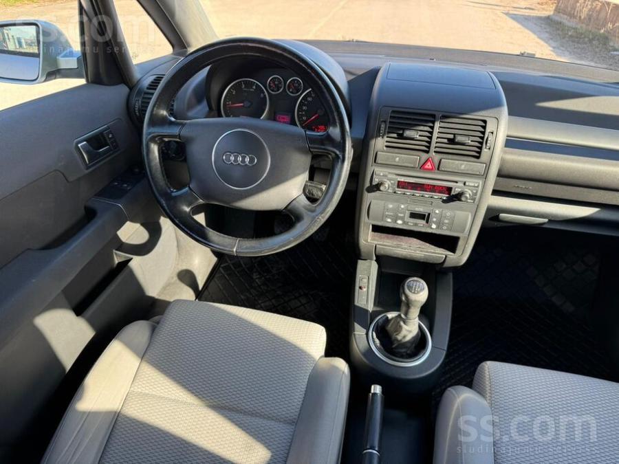 Audi A2 2005 in Riga, with an engine capacity of 1.40 L and mileage of 0 thousand km for 2899 €, photo 13 on AUTOMOTO.COM.LV