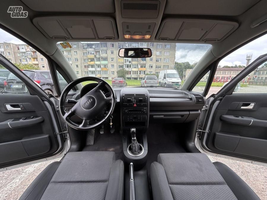 Audi A2 2005 Šauļi, ar dzinēja tilpumu 1.40 L un nobraukumu 330 tūkst. km par 1300 €, foto 12 vietnē AUTOMOTO.COM.LV