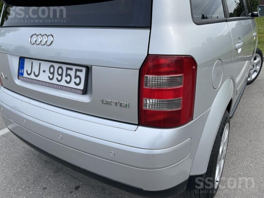 Audi A2 2002 Rīga, ar dzinēja tilpumu 1.20 L un nobraukumu 328 tūkst. km par 3500 €, foto 5 vietnē AUTOMOTO.COM.LV