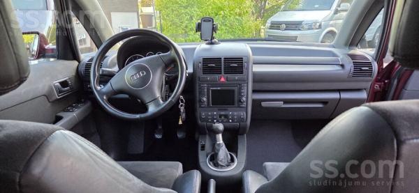 Red Audi A2 2003 in Riga, with an engine capacity of 1.60 L and mileage of 292 thousand km for 2700 €, photo 4 on AUTOMOTO.COM.LV
