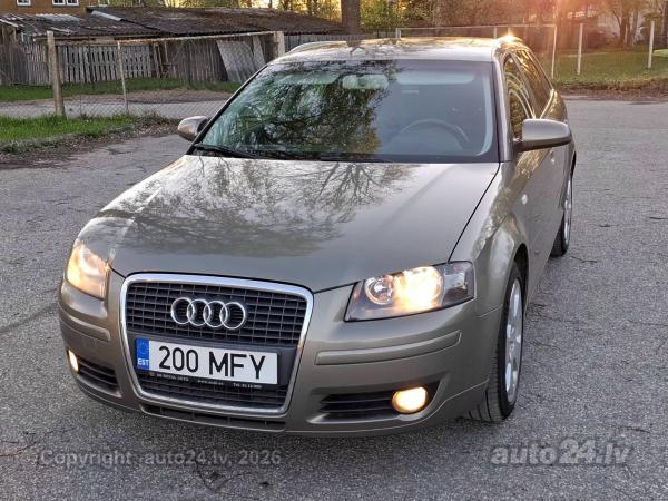 Beige Audi A3 2006 in Tartu, with an engine capacity of 1.60 L and mileage of 255 thousand km for 3999 €, photo 6 on AUTOMOTO.COM.LV