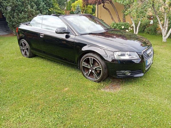 Black Audi A3 2008 in Kaunas, with an engine capacity of 1.90 L and mileage of 268 thousand km for 3999 €, photo 1 on AUTOMOTO.COM.LV