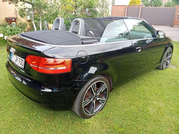 Black Audi A3 2008 in Kaunas, with an engine capacity of 1.90 L and mileage of 268 thousand km for 3999 €, photo 6 on AUTOMOTO.COM.LV