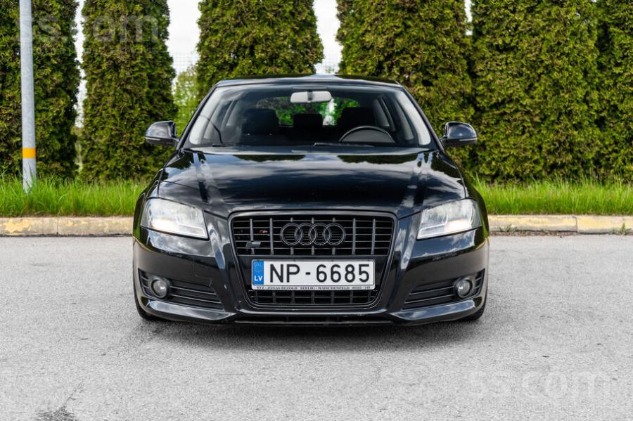 Black Audi A3 2009 in Jelgava, with an engine capacity of 1.80 L and mileage of 249 thousand km for 2900 €, photo 2 on AUTOMOTO.COM.LV