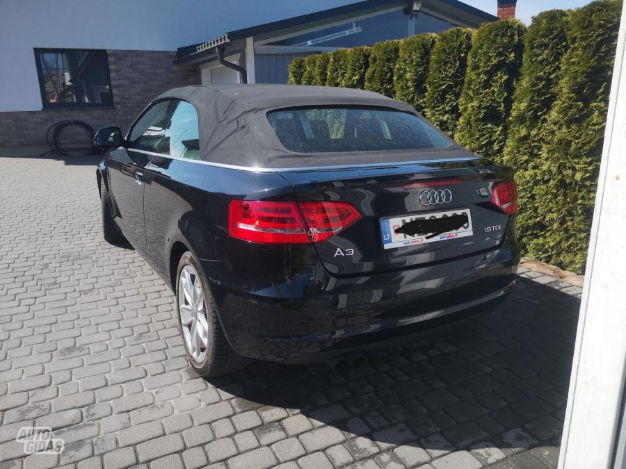 Melns Audi A3 2009 Lazdijai, ar dzinēja tilpumu 1.90 L un nobraukumu 192 tūkst. km par 5200 €, foto 4 vietnē AUTOMOTO.COM.LV