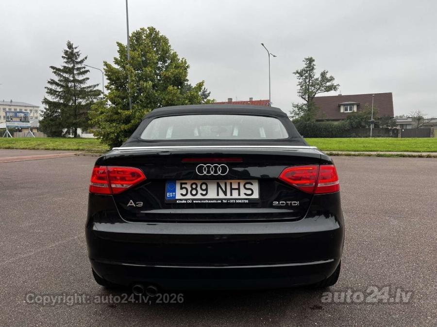 Melns Audi A3 2010 Tallina, ar dzinēja tilpumu 2.00 L un nobraukumu 198 tūkst. km par 5700 €, foto 6 vietnē AUTOMOTO.COM.LV