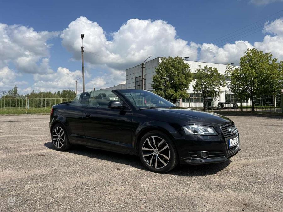 Black Audi A3 2010 in Ukmerge, with an engine capacity of 1.60 L and mileage of 290 thousand km for 6750 €, photo 5 on AUTOMOTO.COM.LV