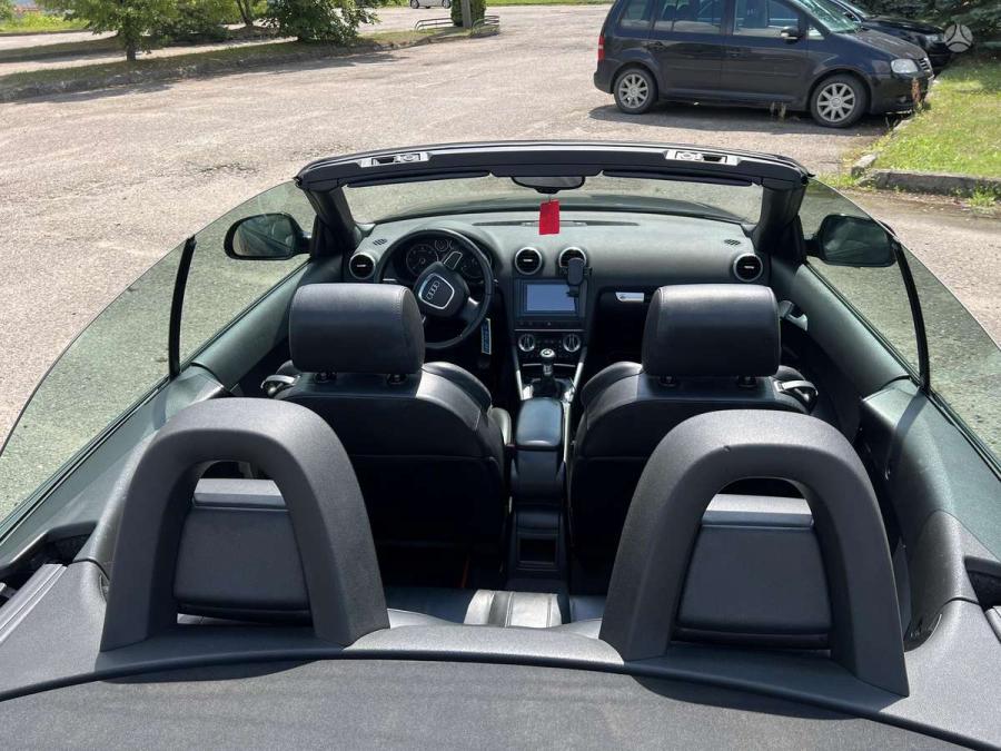 Black Audi A3 2010 in Ukmerge, with an engine capacity of 1.60 L and mileage of 290 thousand km for 6750 €, photo 6 on AUTOMOTO.COM.LV