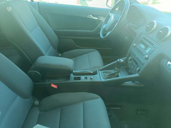 Melns Audi A3 2012 Viļņa, ar dzinēja tilpumu 1.20 L un nobraukumu 86 tūkst. km par 2800 €, foto 3 vietnē AUTOMOTO.COM.LV