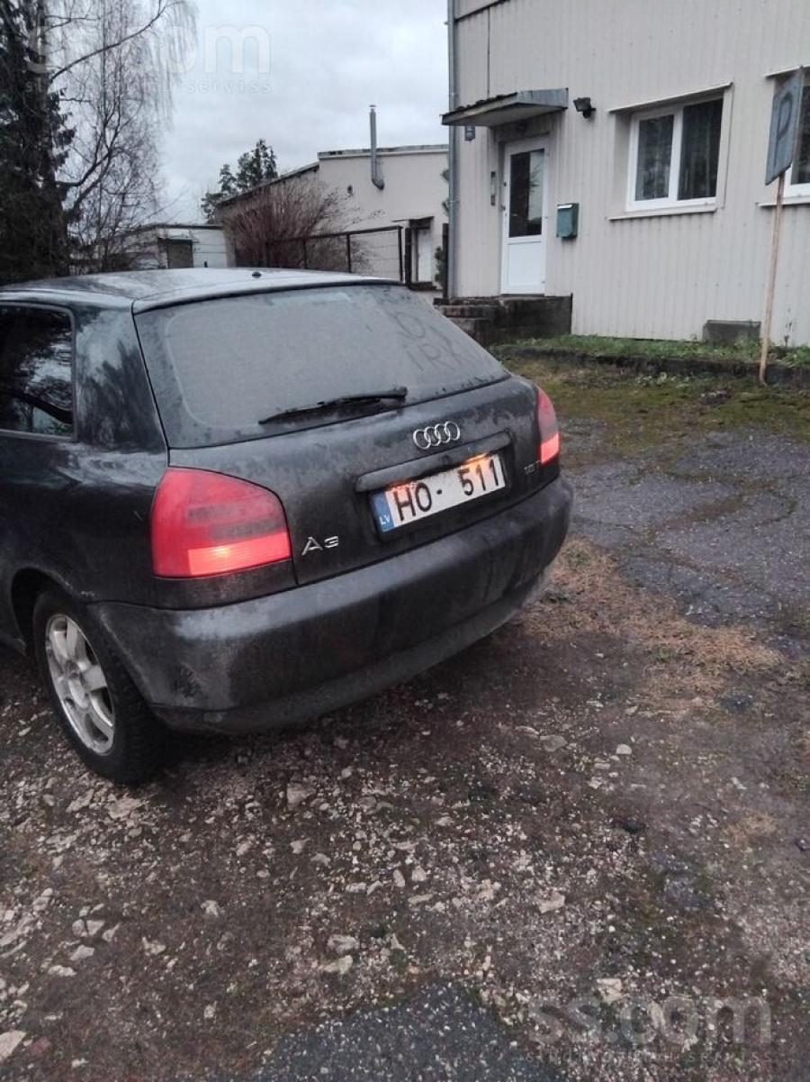 Melns Audi A3 1998 Valka, ar dzinēja tilpumu 1.80 L un nobraukumu 500 tūkst. km par 650 €, foto 2 vietnē AUTOMOTO.COM.LV