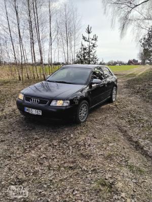 Black Audi A3 2000 in Utena, with an engine capacity of 1.90 L and mileage of 370 thousand km for 750 €, photo  on AUTOMOTO.COM.LV
