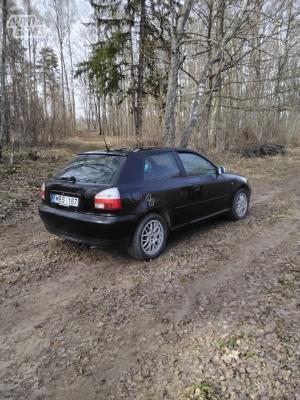 Black Audi A3 2000 in Utena, with an engine capacity of 1.90 L and mileage of 370 thousand km for 750 €, photo 3 on AUTOMOTO.COM.LV