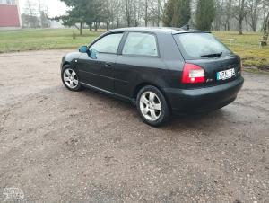 Black Audi A3 2002 in Jurbarkas, with an engine capacity of 1.90 L and mileage of 303 thousand km for 800 €, photo 6 on AUTOMOTO.COM.LV