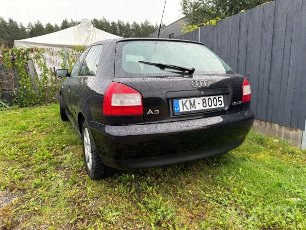 Черный Ауди А3 2002 в Рига, объемом двигателя 1.90 л и пробегом 0 тыс. км за 1200 €, фото 7 на AUTOMOTO.COM.LV