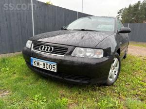 Black Audi A3 2002 in Riga, with an engine capacity of 1.90 L and mileage of 0 thousand km for 1200 €, photo 3 on AUTOMOTO.COM.LV