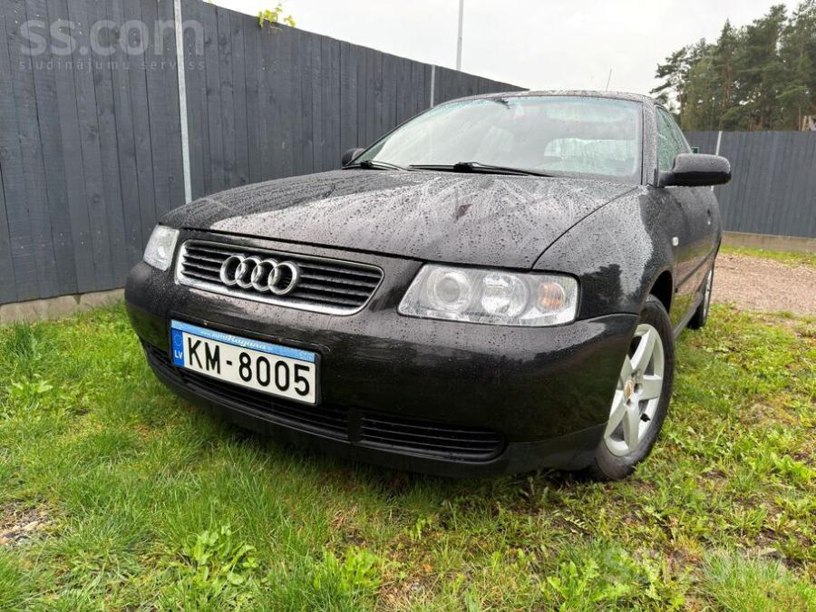 Black Audi A3 2002 in Riga, with an engine capacity of 1.90 L and mileage of 0 thousand km for 1200 €, photo 3 on AUTOMOTO.COM.LV