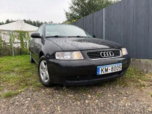 Black Audi A3 2002 in Riga, with an engine capacity of 1.90 L and mileage of 0 thousand km for 1200 €, photo 4 on AUTOMOTO.COM.LV