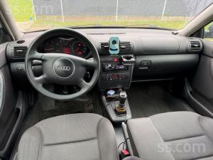 Black Audi A3 2002 in Riga, with an engine capacity of 1.90 L and mileage of 0 thousand km for 1200 €, photo 10 on AUTOMOTO.COM.LV