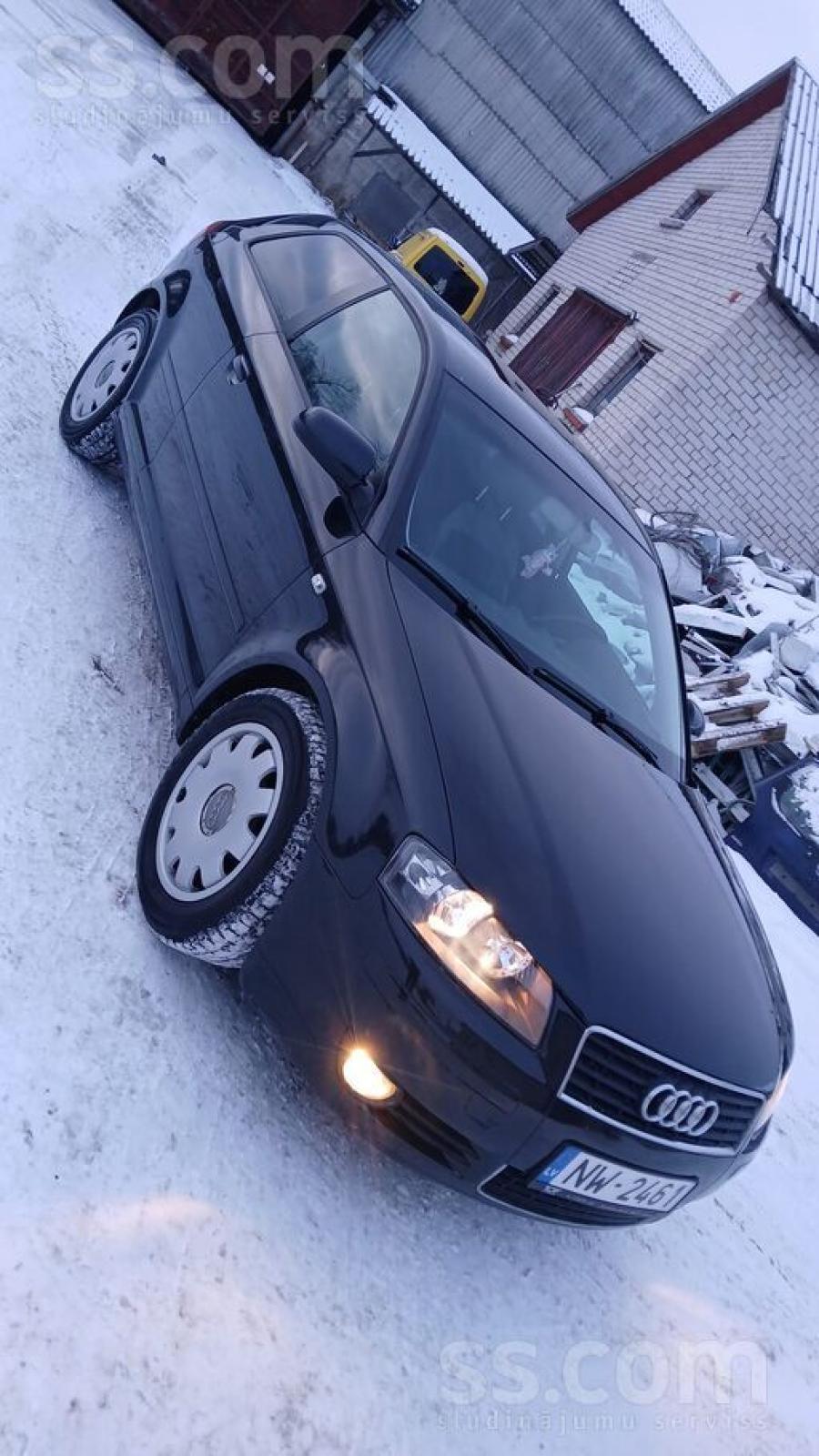 Melns Audi A3 2003 Limbaži, ar dzinēja tilpumu 1.90 L un nobraukumu 320 tūkst. km par 1650 €, foto 3 vietnē AUTOMOTO.COM.LV