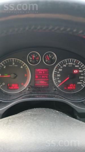 Melns Audi A3 2003 Limbaži, ar dzinēja tilpumu 1.90 L un nobraukumu 320 tūkst. km par 1650 €, foto 5 vietnē AUTOMOTO.COM.LV