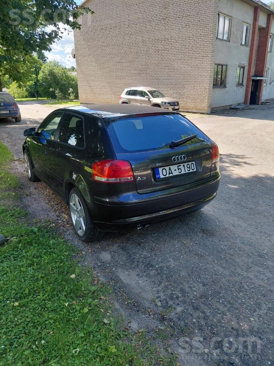 Черный Ауди А3 2003 в Салдус, объемом двигателя 1.90 л и пробегом 351 тыс. км за 1700 €, фото 4 на AUTOMOTO.COM.LV