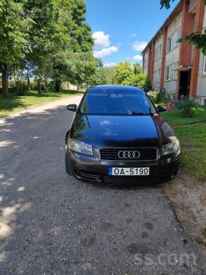 Черный Ауди А3 2003 в Салдус, объемом двигателя 1.90 л и пробегом 351 тыс. км за 1700 €, фото 5 на AUTOMOTO.COM.LV