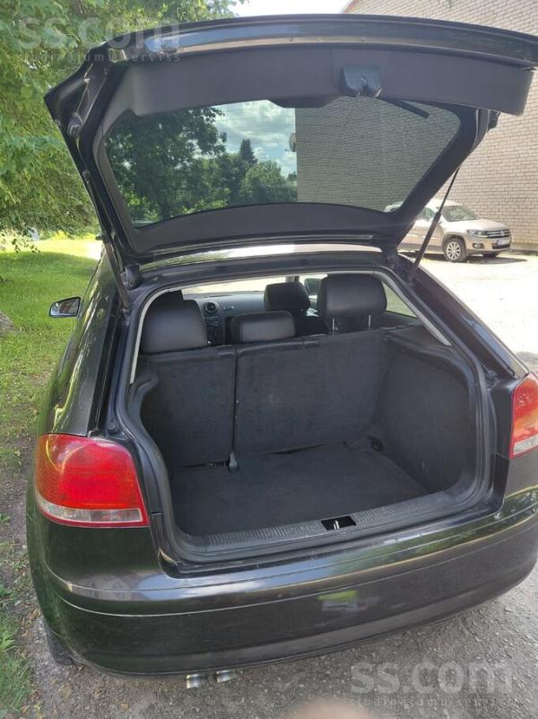 Melns Audi A3 2003 Saldus, ar dzinēja tilpumu 1.90 L un nobraukumu 351 tūkst. km par 1700 €, foto 6 vietnē AUTOMOTO.COM.LV