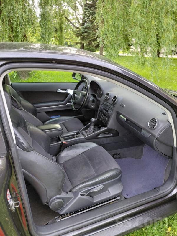 Melns Audi A3 2003 Saldus, ar dzinēja tilpumu 1.90 L un nobraukumu 351 tūkst. km par 1700 €, foto 8 vietnē AUTOMOTO.COM.LV