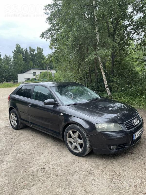 Melns Audi A3 2003 Rīga, ar dzinēja tilpumu 2.00 L un nobraukumu 0 tūkst. km par 700 €, foto 1 vietnē AUTOMOTO.COM.LV