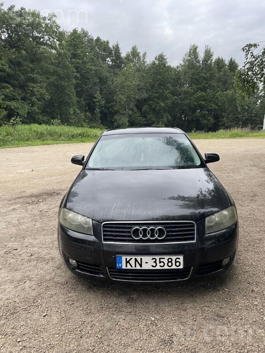 Black Audi A3 2003 in Riga, with an engine capacity of 2.00 L and mileage of 0 thousand km for 700 €, photo 5 on AUTOMOTO.COM.LV