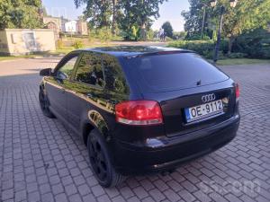 Melns Audi A3 2003 Gulbene, ar dzinēja tilpumu 2.00 L un nobraukumu 287 tūkst. km par 1695 €, foto  vietnē AUTOMOTO.COM.LV