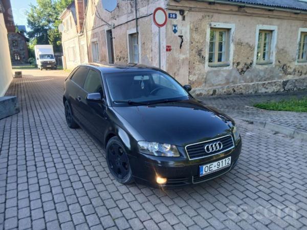 Melns Audi A3 2003 Gulbene, ar dzinēja tilpumu 2.00 L un nobraukumu 287 tūkst. km par 1695 €, foto 2 vietnē AUTOMOTO.COM.LV