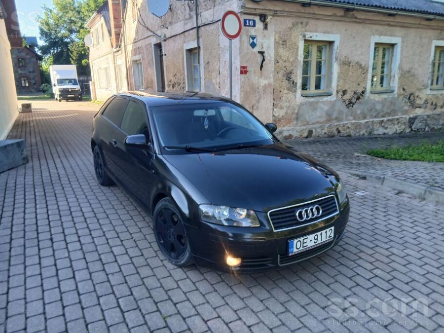 Melns Audi A3 2003 Gulbene, ar dzinēja tilpumu 2.00 L un nobraukumu 287 tūkst. km par 1695 €, foto 3 vietnē AUTOMOTO.COM.LV