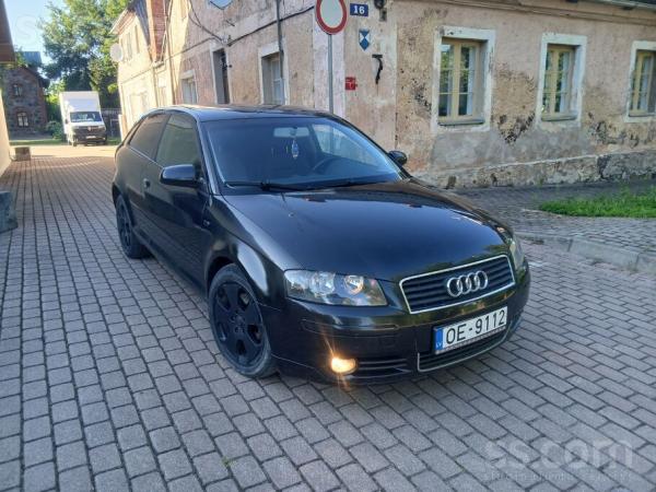 Melns Audi A3 2003 Gulbene, ar dzinēja tilpumu 2.00 L un nobraukumu 287 tūkst. km par 1695 €, foto 3 vietnē AUTOMOTO.COM.LV