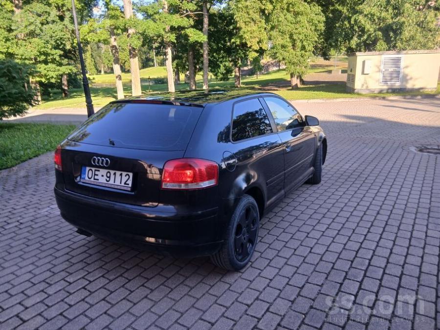 Melns Audi A3 2003 Gulbene, ar dzinēja tilpumu 2.00 L un nobraukumu 287 tūkst. km par 1695 €, foto 6 vietnē AUTOMOTO.COM.LV