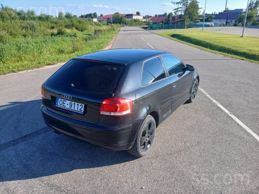 Melns Audi A3 2003 Gulbene, ar dzinēja tilpumu 2.00 L un nobraukumu 287 tūkst. km par 1695 €, foto 9 vietnē AUTOMOTO.COM.LV