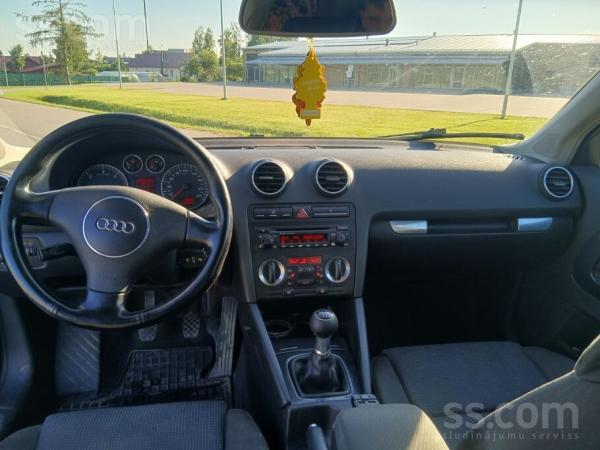 Melns Audi A3 2003 Gulbene, ar dzinēja tilpumu 2.00 L un nobraukumu 287 tūkst. km par 1695 €, foto 10 vietnē AUTOMOTO.COM.LV
