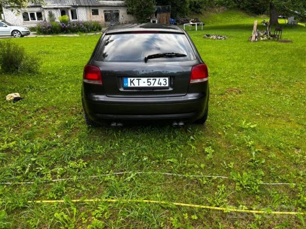 Melns Audi A3 2003 Ogre, ar dzinēja tilpumu 2.00 L un nobraukumu 0 tūkst. km par 550 €, foto 2 vietnē AUTOMOTO.COM.LV