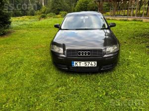 Black Audi A3 2003 in Ogre, with an engine capacity of 2.00 L and mileage of 0 thousand km for 550 €, photo  on AUTOMOTO.COM.LV