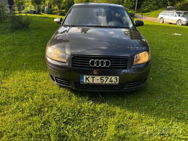 Black Audi A3 2003 in Ogre, with an engine capacity of 2.00 L and mileage of 0 thousand km for 550 €, photo 6 on AUTOMOTO.COM.LV