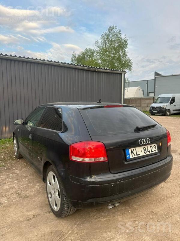 Черный Ауди А3 2003 в Елгава, объемом двигателя 2.00 л и пробегом 369 тыс. км за 1900 €, фото 5 на AUTOMOTO.COM.LV