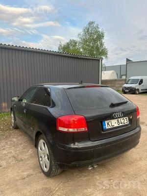 Черный Ауди А3 2003 в Елгава, объемом двигателя 2.00 л и пробегом 369 тыс. км за 1900 €, фото 5 на AUTOMOTO.COM.LV