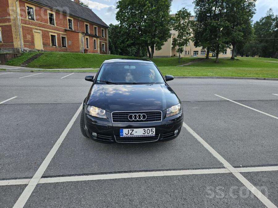 Melns Audi A3 2004 Alūksne, ar dzinēja tilpumu 2.00 L un nobraukumu 282 tūkst. km par 1900 €, foto 1 vietnē AUTOMOTO.COM.LV